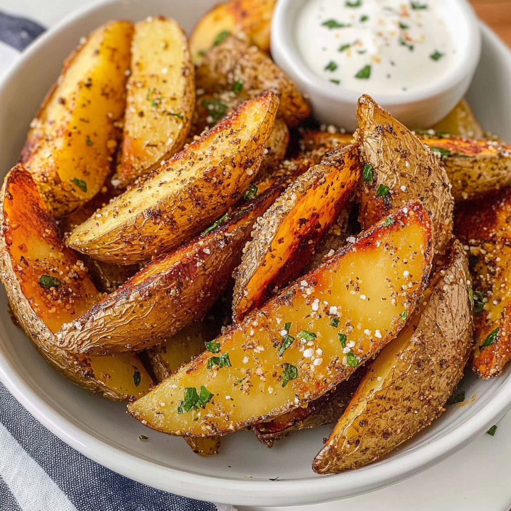 Amazing Cajun Oven Baked Potato Wedges for Delicious Flavor