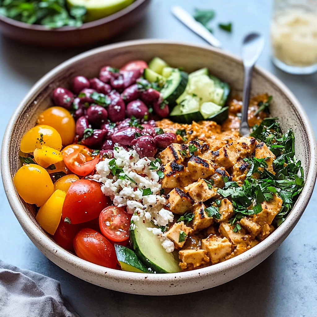 Incredible Mediterranean Bowl for a Delicious Feast