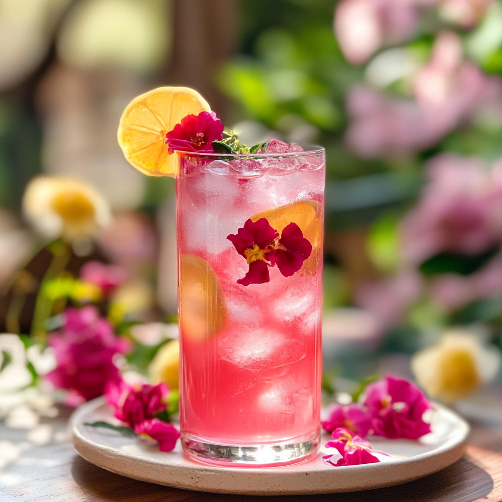 Refreshing Hibiscus Rose Spritz Recipe: Incredible Summer Delight