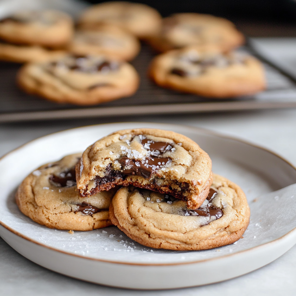 Sea Salt Chocolate Chunk Cookies | VANILLYN BAKERY - Amazing Sea Salt ...