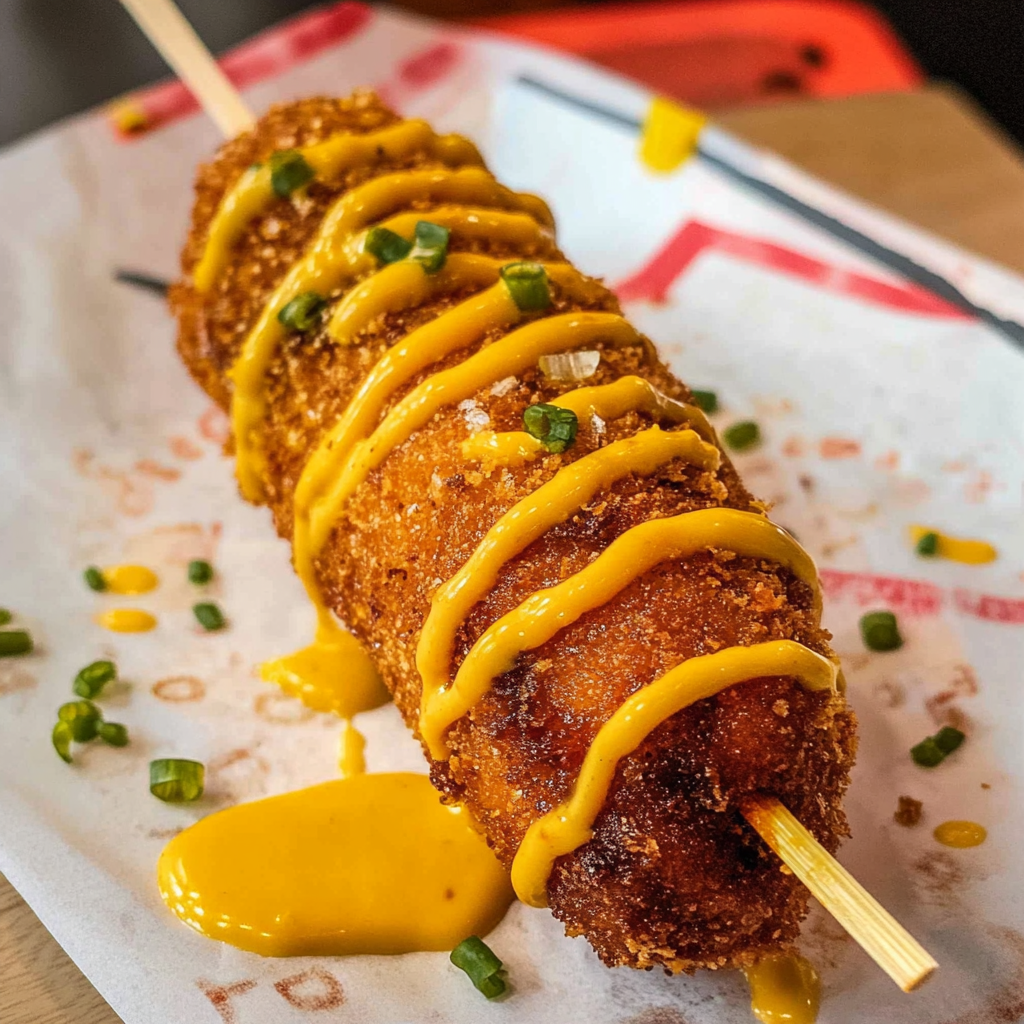 The Ultra Crispy and Crunchy Korean Corn Dog Delightfully Amazing