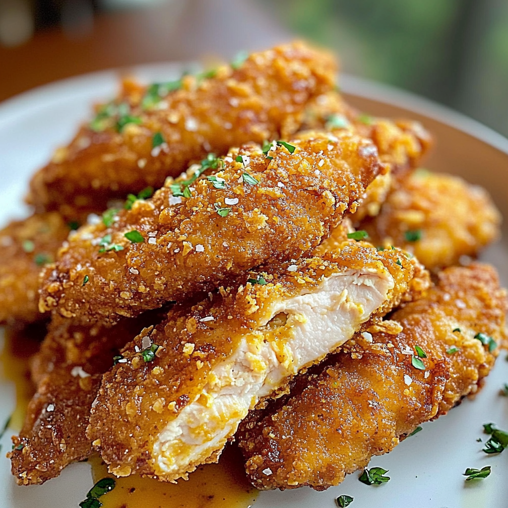 Amazing Golden Crispy Chicken Tenders for Ultimate Joy