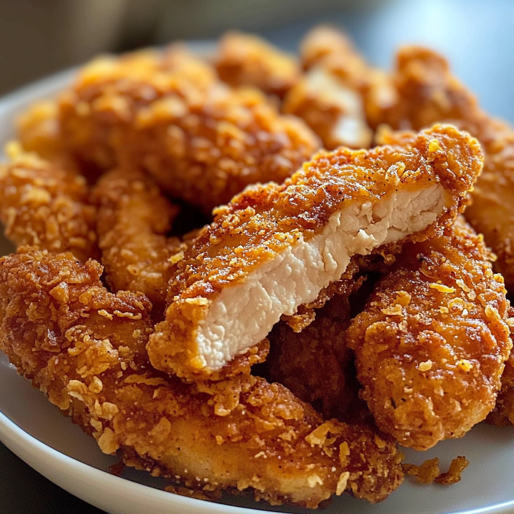 Amazing Golden Crispy Chicken Tenders for Delicious Bliss