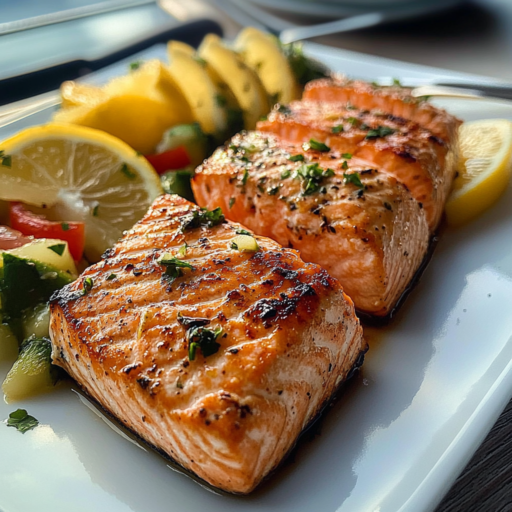 Amazing Best Lemon Grilled Salmon for Winter Meals Delight