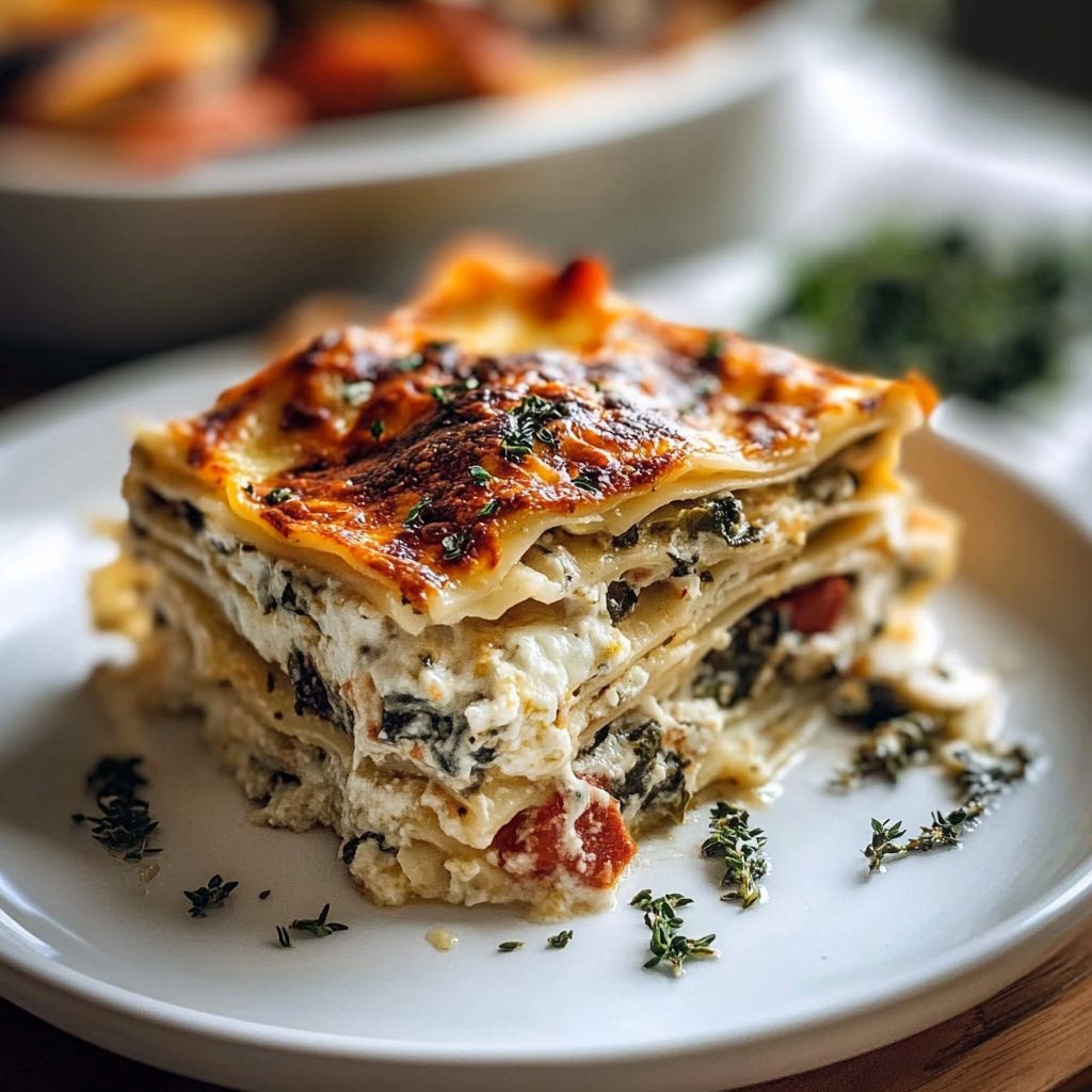 Amazing Loaded Veggie White Lasagna for Incredible Flavor