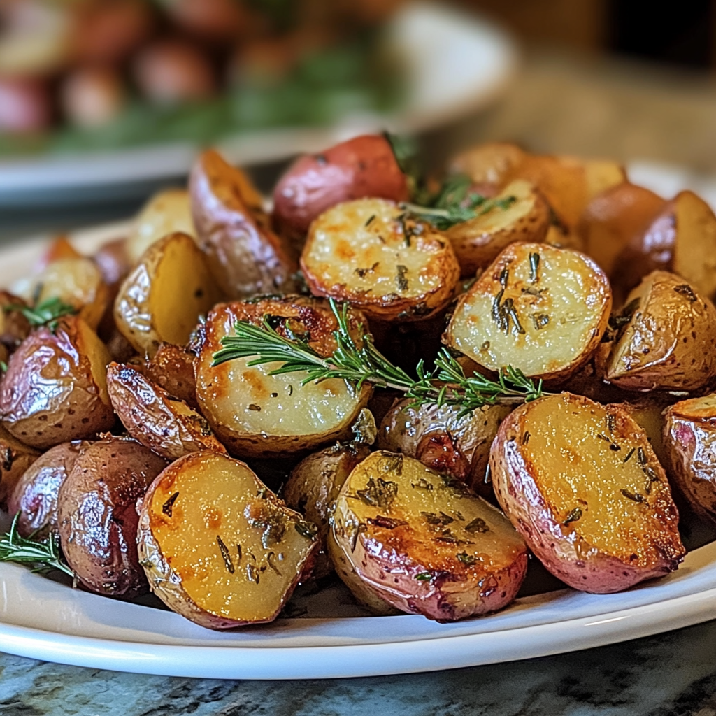 Amazing Herb-Roasted Potatoes Thanksgiving Recipe Delight