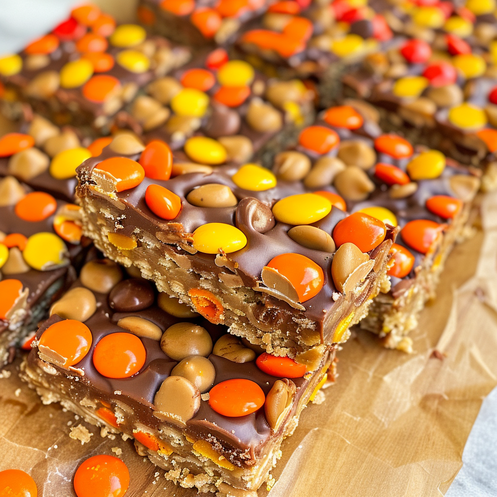 Amazing Reese’s Pieces Bars for Delicious Sweet Treats