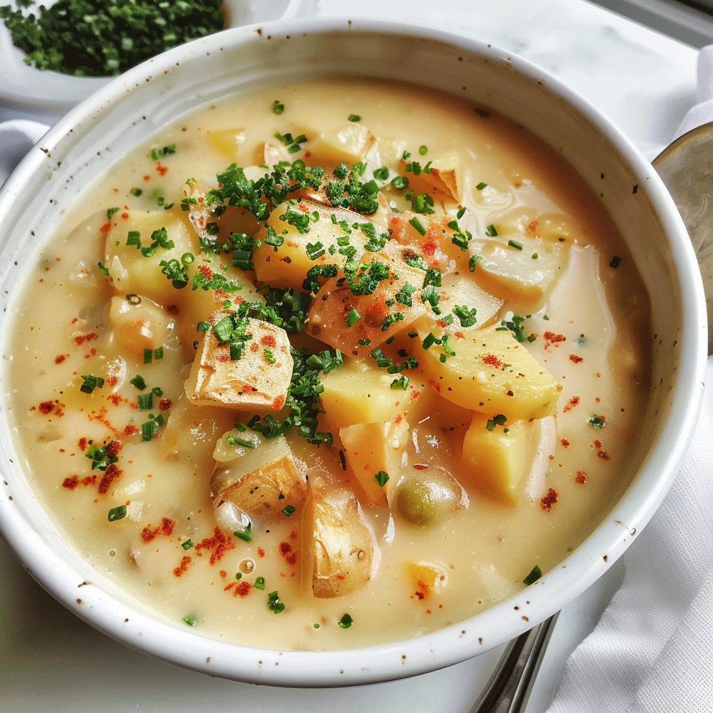Amazing Vegan Potato Chowder for Cozy Evenings