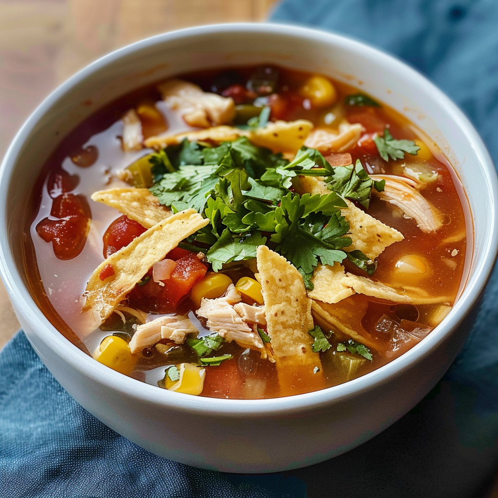 Incredible Six Can Chicken Tortilla Soup for Cozy Nights