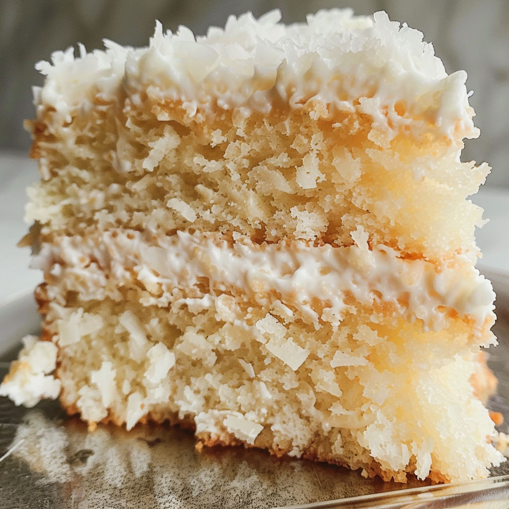 Amazing Old-Fashioned Coconut Cake for a Delicious Treat