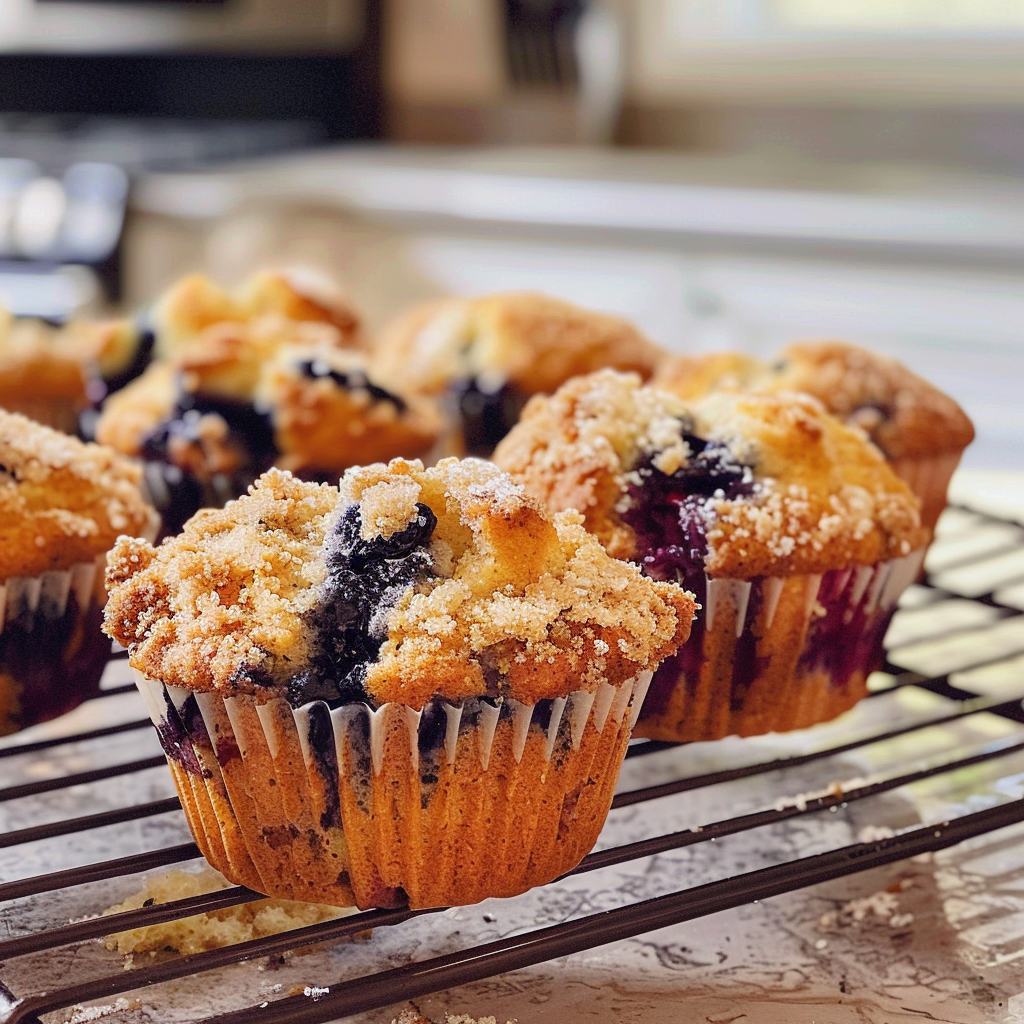 To Die Blueberry Muffins