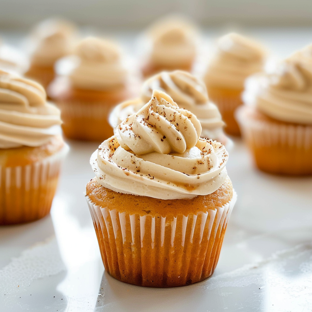 Amazing White Russian Cupcakes with Kahlúa Buttercream Delight