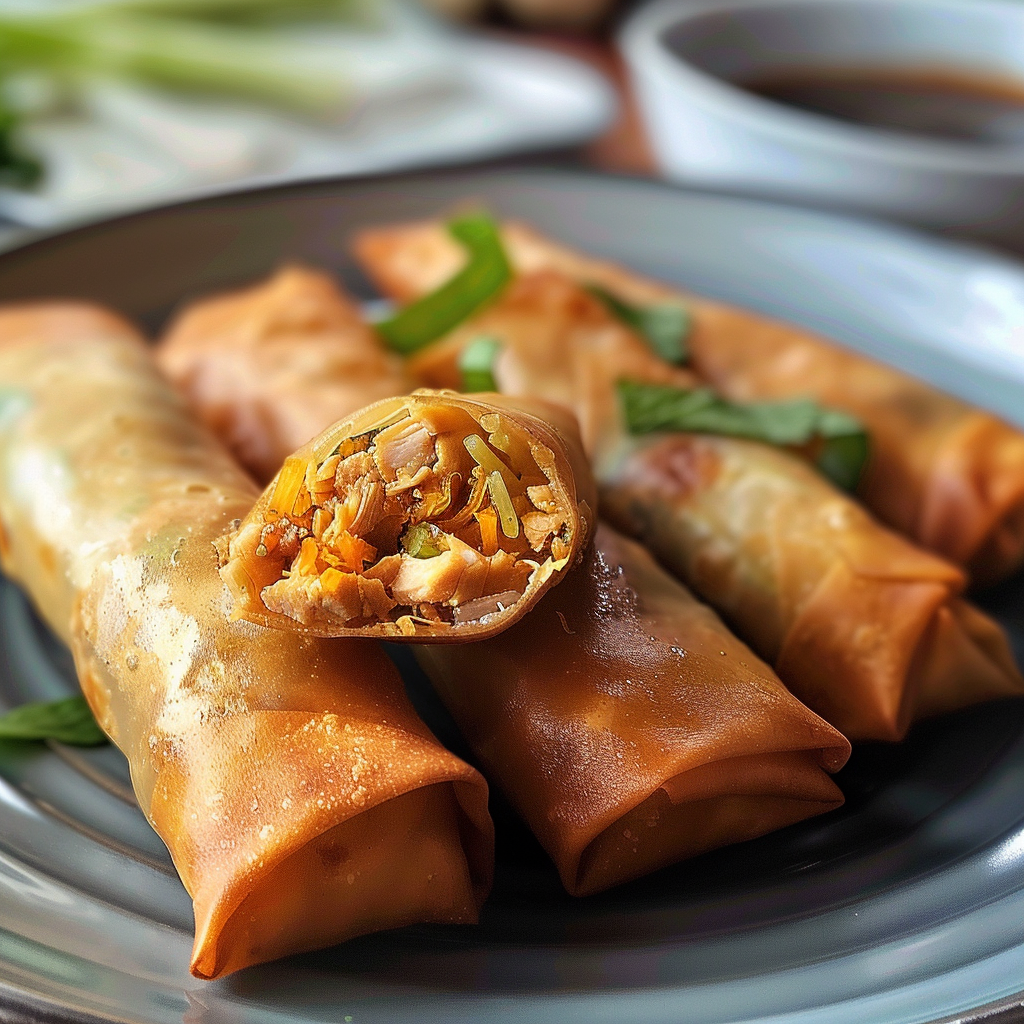 Amazing Chicken Spring Rolls Recipe for Delicious Flavor